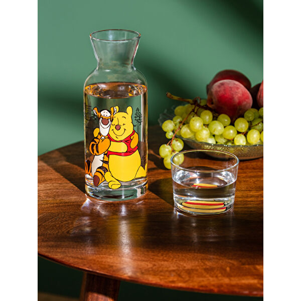 Winnie The Pooh Lisanslı Cam Karaf Sürahi 500 Ml Winnie The Pooh Lisanslı Cam Karaf Sürahi 500 Ml