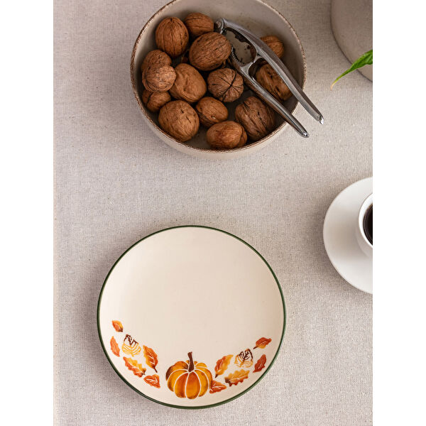 Baskılı Seramik Pasta Tabağı 16 Cm Baskılı Seramik Pasta Tabağı 16 Cm