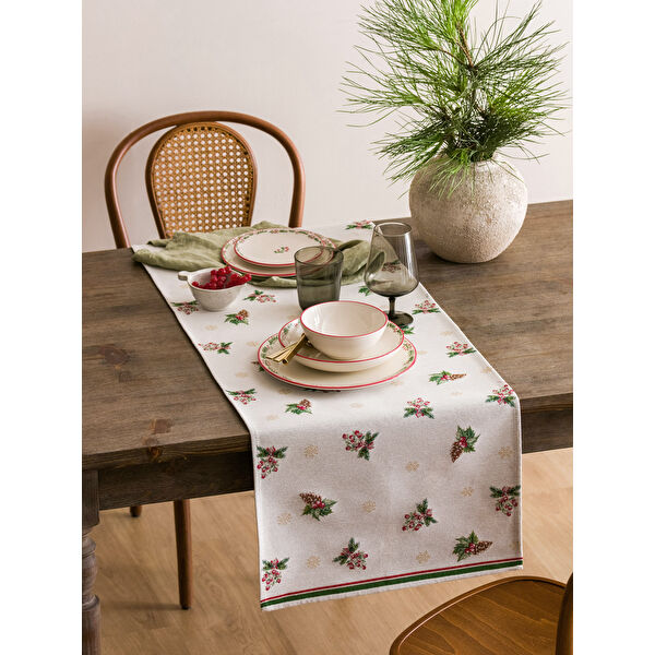 Nakışlı Goblen Runner 45x120 Cm Nakışlı Goblen Runner 45x120 Cm