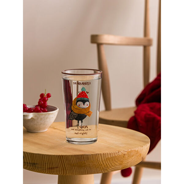 Baskılı Cam Su Bardağı 570 Ml Baskılı Cam Su Bardağı 570 Ml