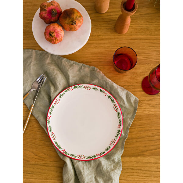 Baskılı Seramik Sunum Tabağı 26 Cm Baskılı Seramik Sunum Tabağı 26 Cm