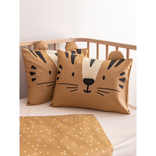 Baskılı Bebek Yastık Kılıfı 2'li 35x45 Cm Baskılı Bebek Yastık Kılıfı 2'li 35x45 Cm