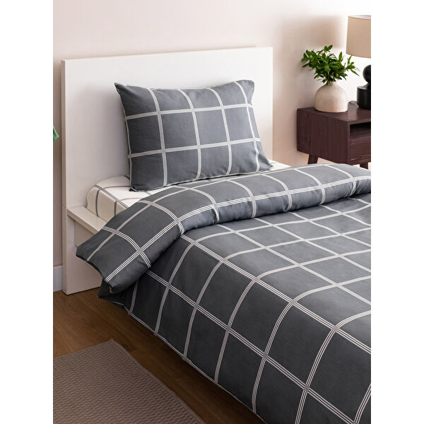 Geometrik Desenli Tek Kişilik Nevresim Takımı Geometrik Desenli Tek Kişilik Nevresim Takımı