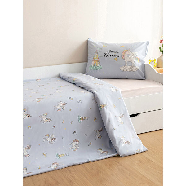 Desenli Pamuklu Çocuk Nevresim Takımı Desenli Pamuklu Çocuk Nevresim Takımı