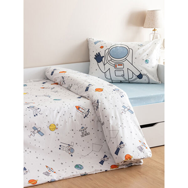 Baskılı Pamuklu Çocuk Nevresim Takımı