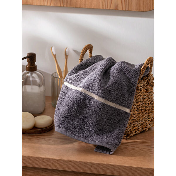 Çizgili Yüz Havlusu 50x80 Cm