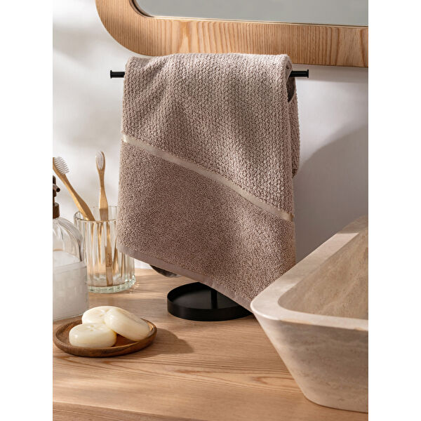 Çizgili Yüz Havlusu 50x80 Cm