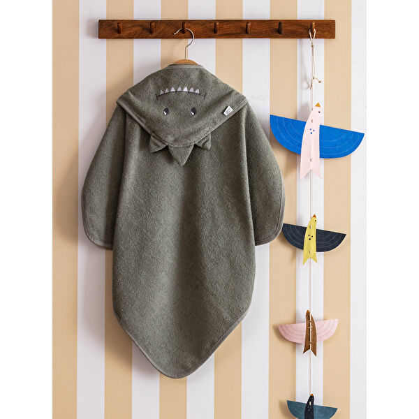 Nakışlı Pamuklu Bebek Banyo Havlusu 75x75 Cm Nakışlı Pamuklu Bebek Banyo Havlusu 75x75 Cm