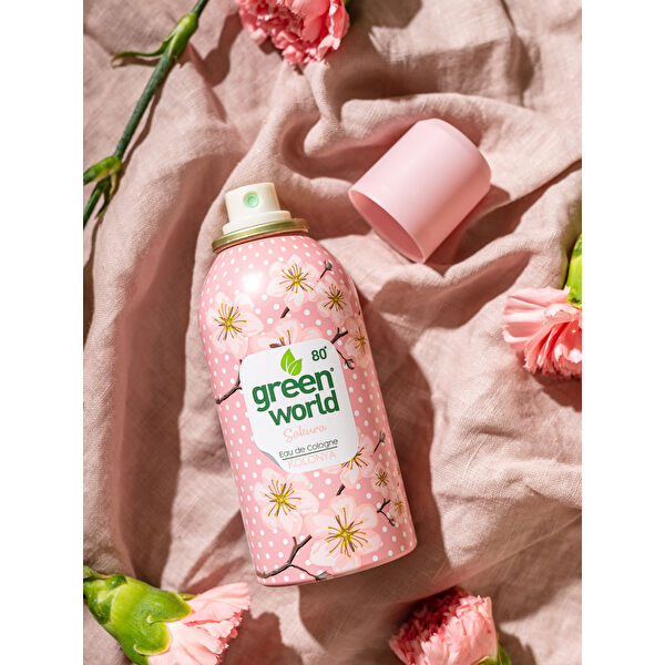 Green World Sakura Kokulu Sprey Kolonya 150 Ml Green World Sakura Kokulu Sprey Kolonya 150 Ml