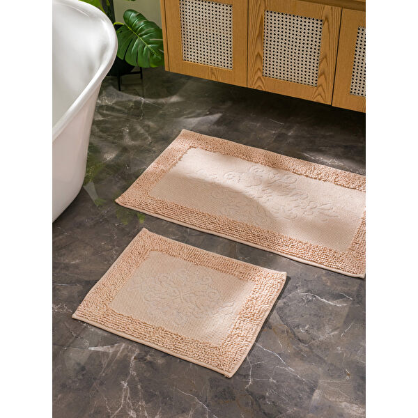 Desenli Banyo Paspası 2'li Desenli Banyo Paspası 2'li