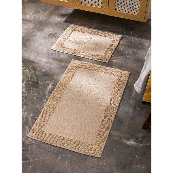 Desenli Banyo Paspası 2'li Desenli Banyo Paspası 2'li