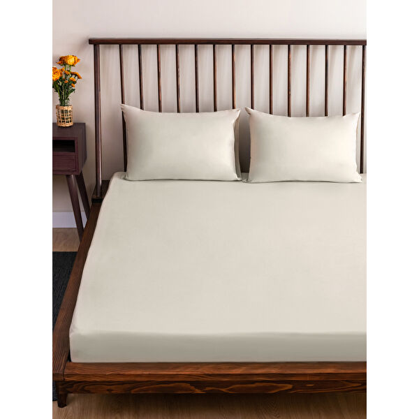 Düz Dokuma Lastikli Çarşaf Seti Düz Dokuma Lastikli Çarşaf Seti