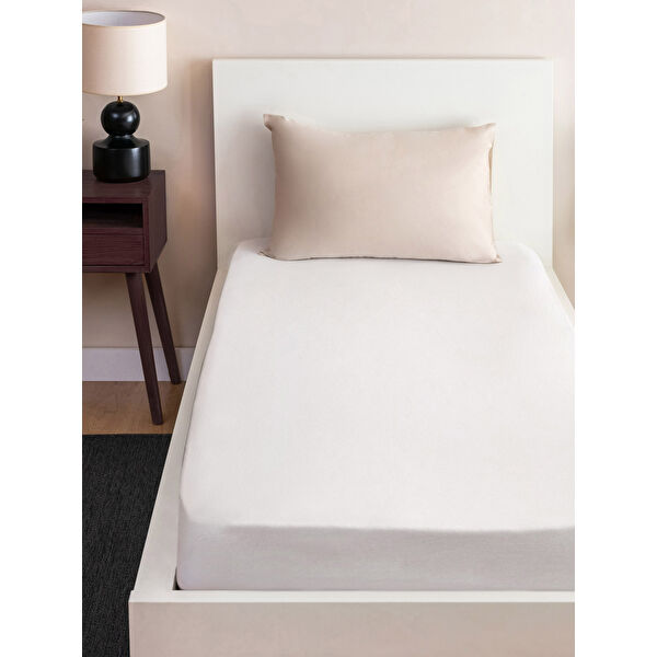 Düz Lastikli Tek Kişilik Çarşaf 120x200x30 Cm Düz Lastikli Tek Kişilik Çarşaf 120x200x30 Cm