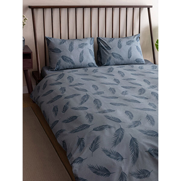 Baskılı Pamuklu Çift Kişilik Nevresim Takımı Baskılı Pamuklu Çift Kişilik Nevresim Takımı