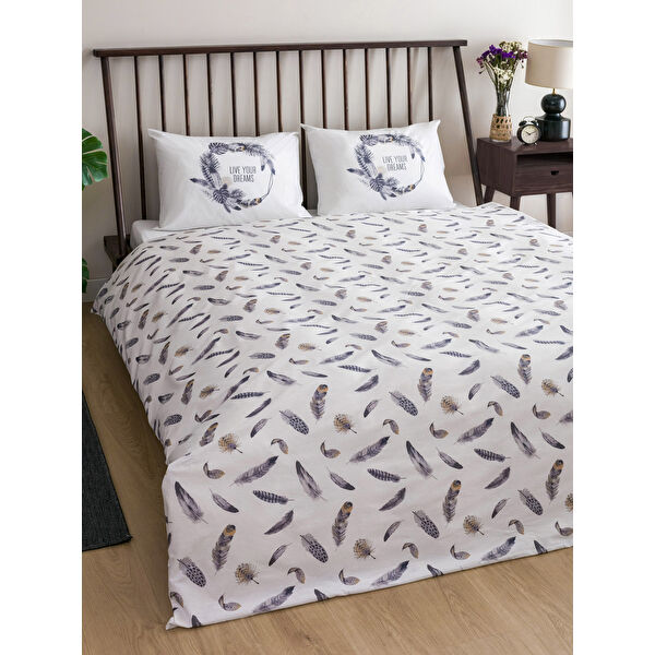 Baskılı Çift Kişilik Nevresim Seti