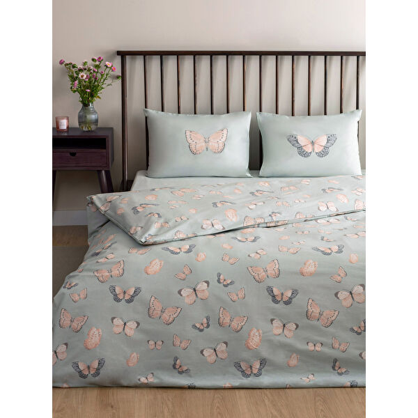 Baskılı Pamuklu Çift Kişilik Nevresim Takımı Baskılı Pamuklu Çift Kişilik Nevresim Takımı