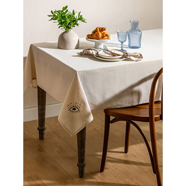 Nakışlı Masa Örtüsü 150x150 Cm Nakışlı Masa Örtüsü 150x150 Cm