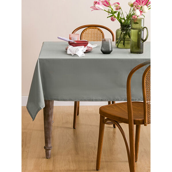 Düz Pamuklu Masa Örtüsü 150x200