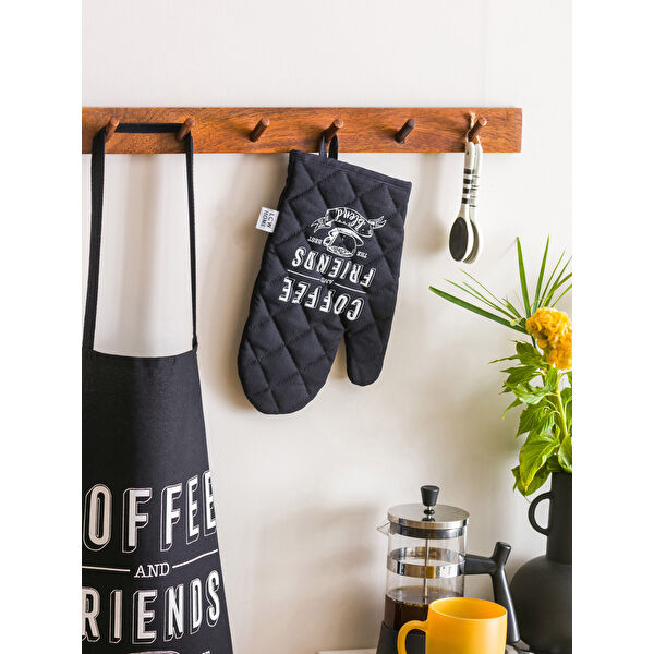 Yazı Baskılı Fırın Eldiveni