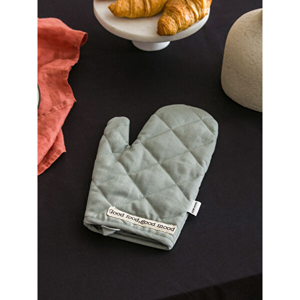 Yazı Baskılı Fırın Eldiveni