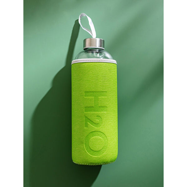 Cam Kılıflı Su Matarası 1000 Ml