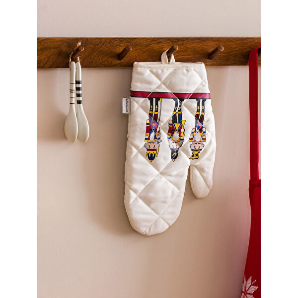 Yılbaşı Temalı Fırın Eldiveni