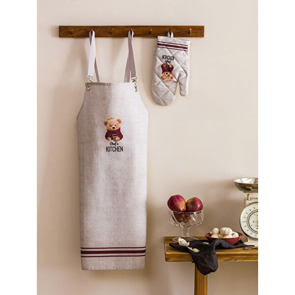 Baskılı Mutfak Önlüğü Baskılı Mutfak Önlüğü