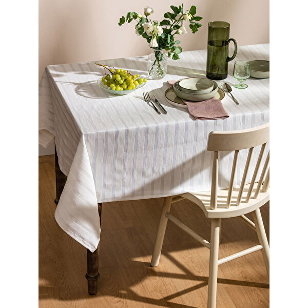 Çizgili Masa Örtüsü 140x180 Cm