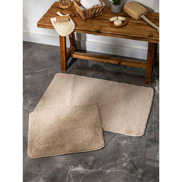 Düz Banyo Paspası 2'li Düz Banyo Paspası 2'li