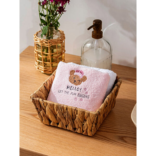 Nakışlı Pamuklu El Havlusu 30x50 Cm Nakışlı Pamuklu El Havlusu 30x50 Cm