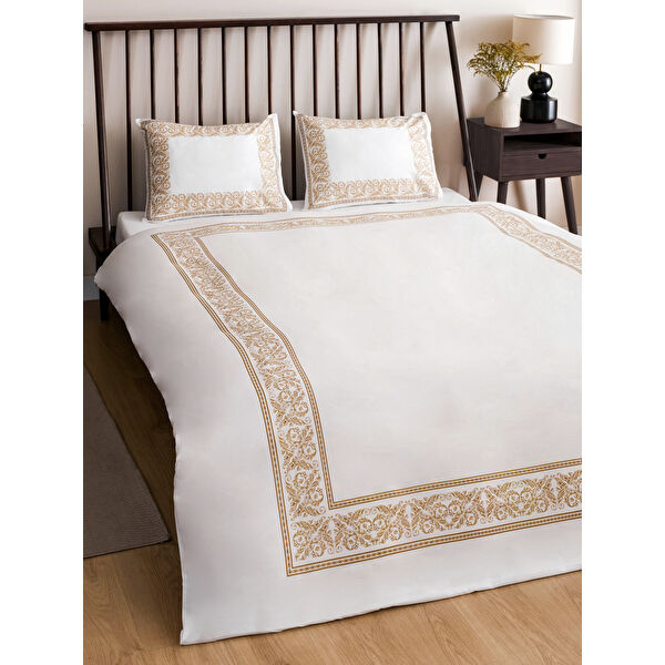 Pamuklu Baskılı Çift Kişilik Nevresim Takımı Pamuklu Baskılı Çift Kişilik Nevresim Takımı