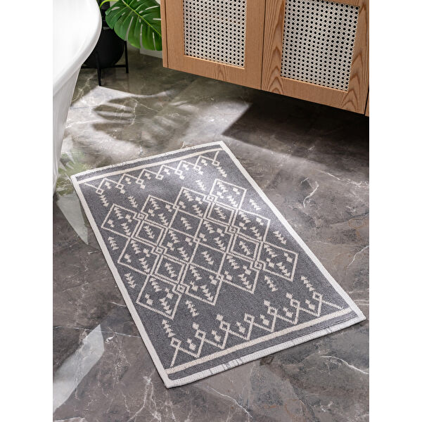 Desenli Banyo Paspası 60x100 Cm Desenli Banyo Paspası 60x100 Cm