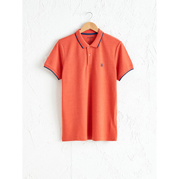 Polo Yaka Kısa Kollu Pike Tişört