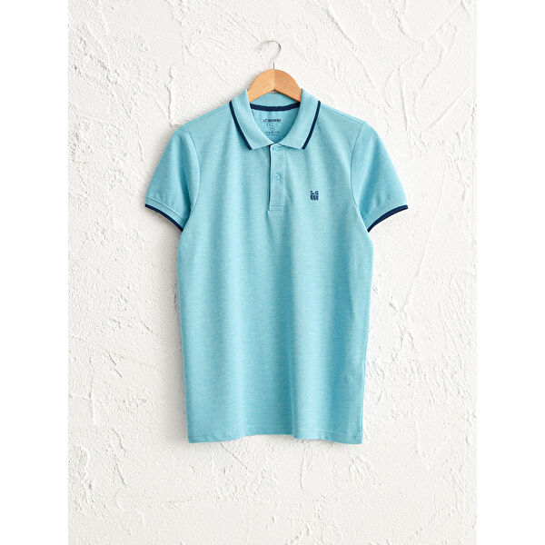 Polo Yaka Kısa Kollu Pike Tişört