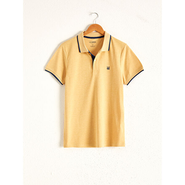 Polo Yaka Kısa Kollu Pike Tişört