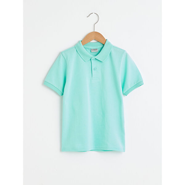 Polo Yaka Basic Kısa Kollu Erkek Çocuk Tişört