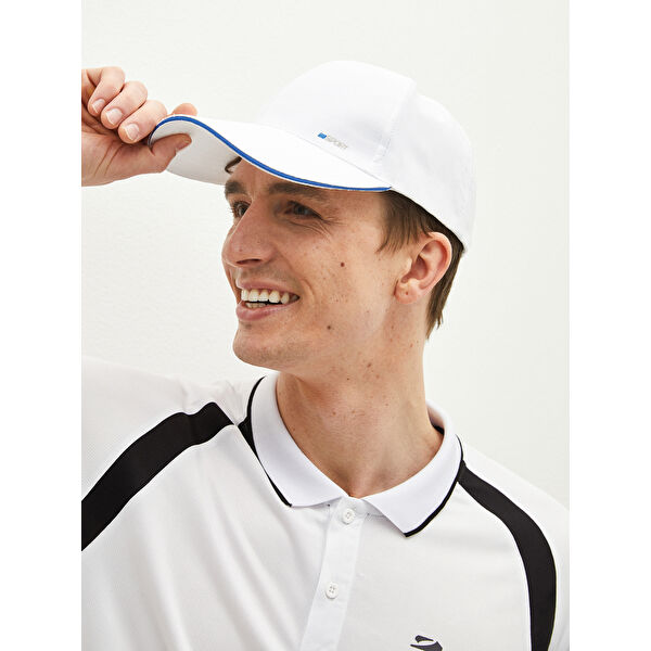 Etiket Baskılı Erkek Şapka