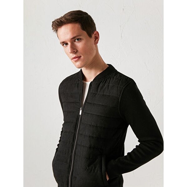 Slim Fit Bomber Triko Mont