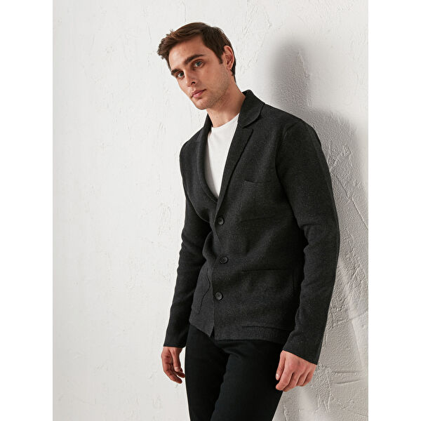 LCW VISION Slim Fit İnce Triko Hırka