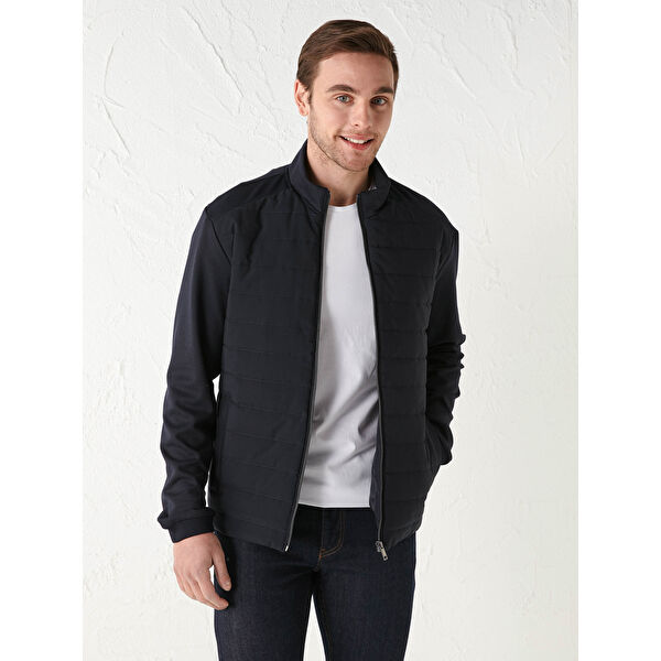 LCW VISION Slim Fit Dik Yaka İnce Erkek Mont