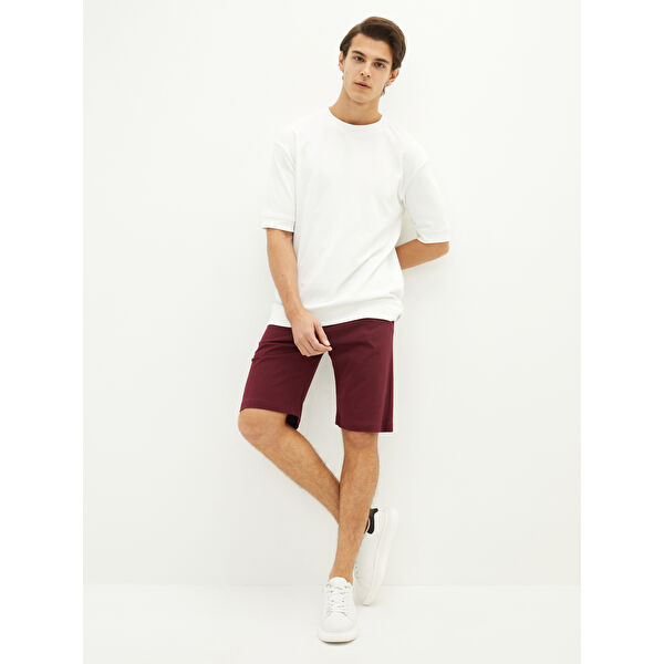 LCW BASIC Standart Kalıp Beli Lastikli Erkek Şort