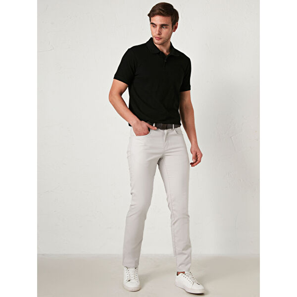LCW CLASSIC Slim Fit Armürlü Erkek Pantolon