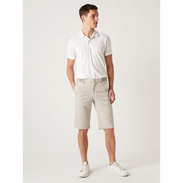 LCW CLASSIC Standart Kalıp Armürlü Şort