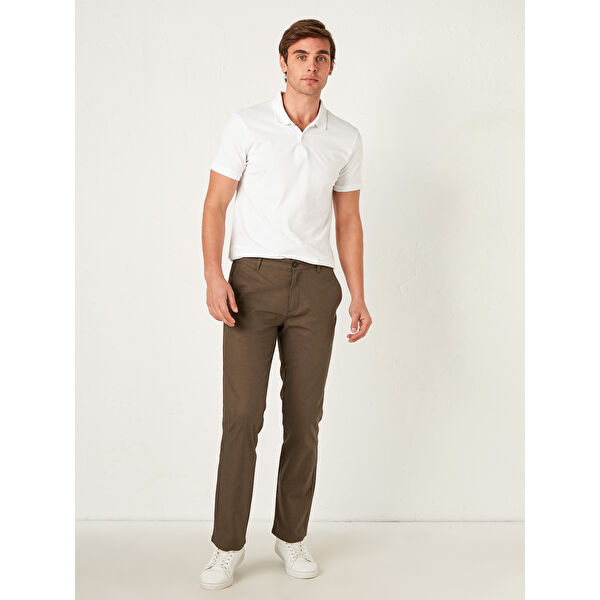 Geniş Kalıp Erkek Chino Pantolon