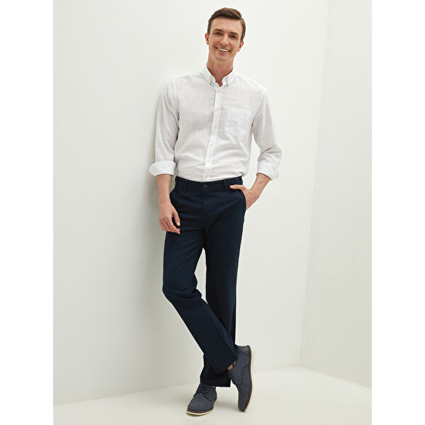 LCW CLASSIC Geniş Kalıp Erkek Chino Pantolon