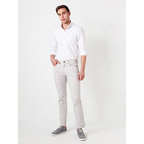 LCW CLASSIC Dar Kalıp Erkek Chino Pantolon