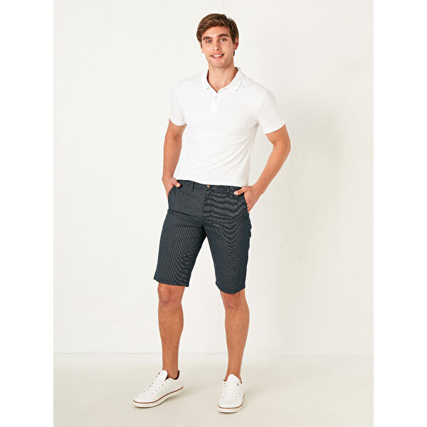 LCW CLASSIC Regular Fit Gabardin Şort
