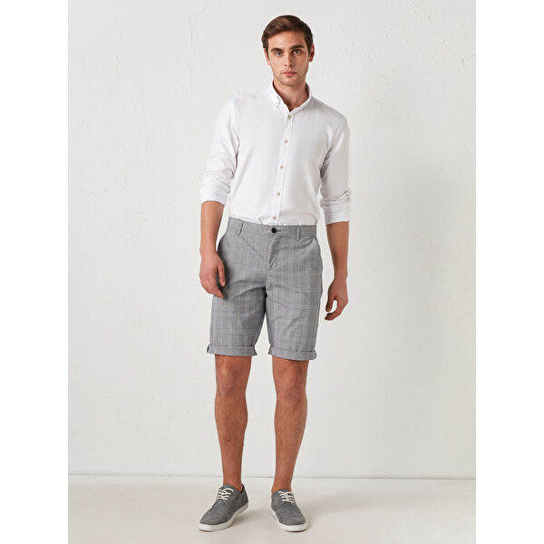 LCW CLASSIC Standart Kalıp Bermuda Şort