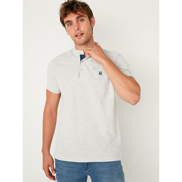 LCW BASIC Hakim Yaka Kısa Kollu Pike Tişört