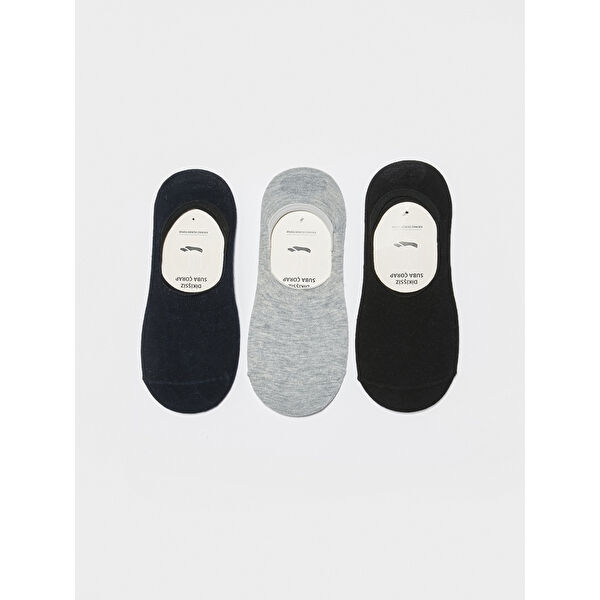 Düz Erkek Babet Çorap 3'lü